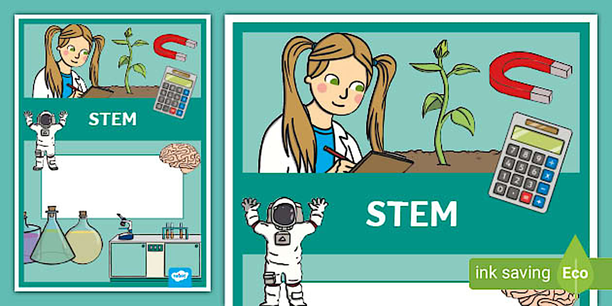 Stem Book Cover F-2 (teacher made) - Twinkl