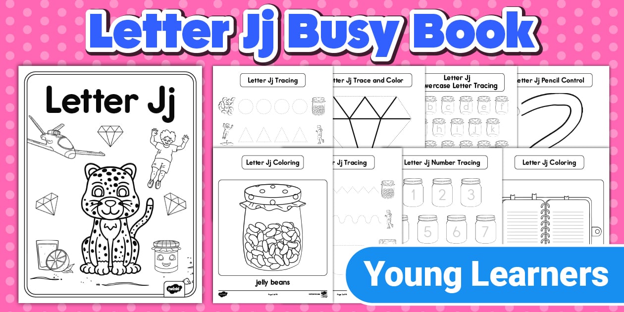Letter Jj Busy Book