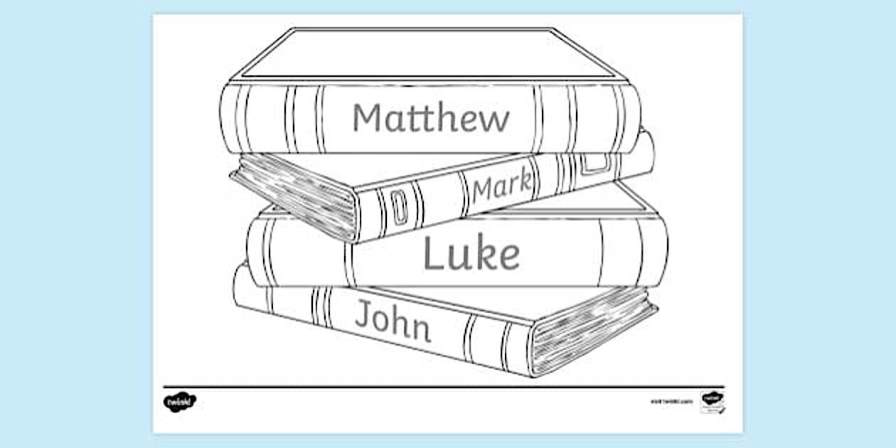 New Testament Colouring Page - Primary Resources - Twinkl