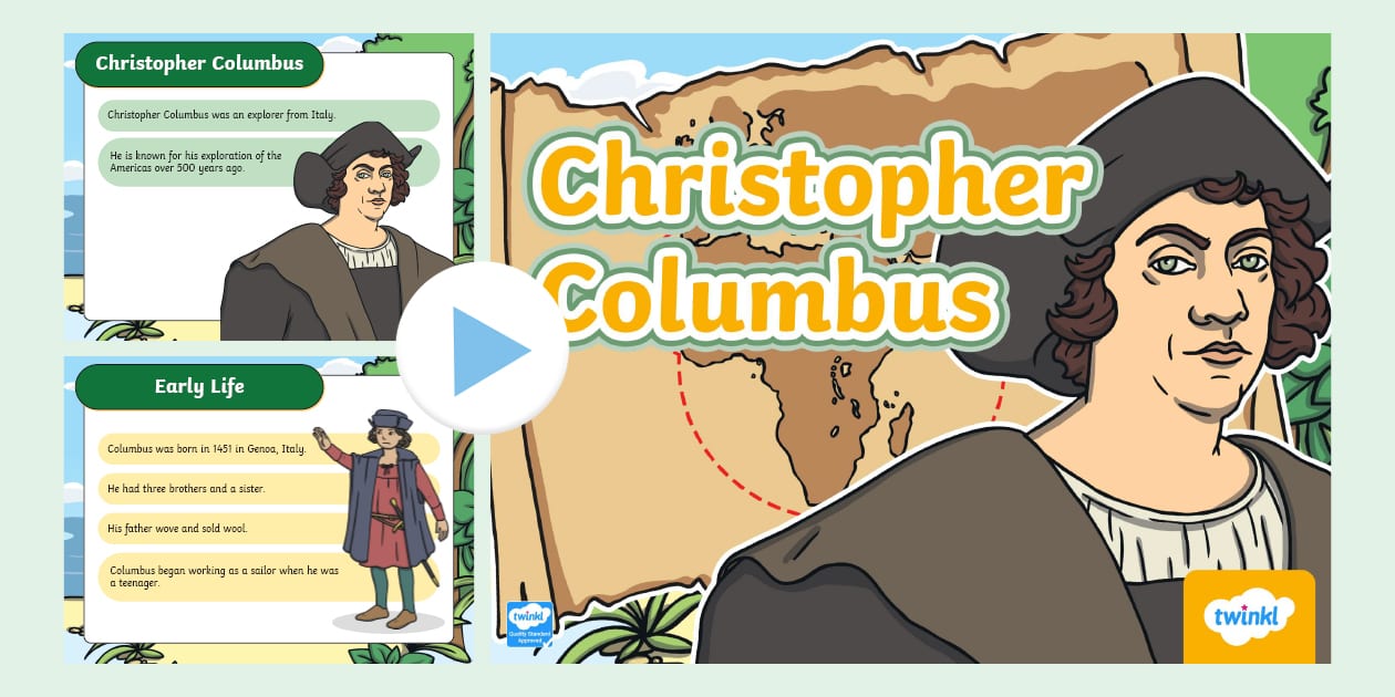 The Story Of Christopher Columbus PowerPoint - Twinkl - KS1