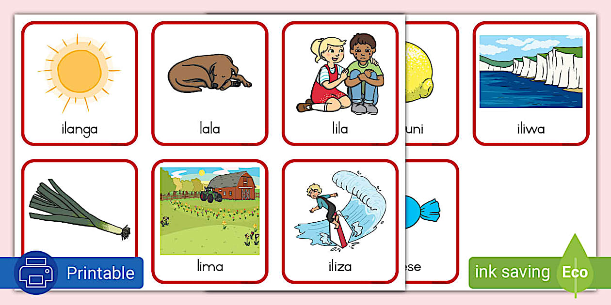 Unobumba L Picture Cards (teacher made) - Twinkl