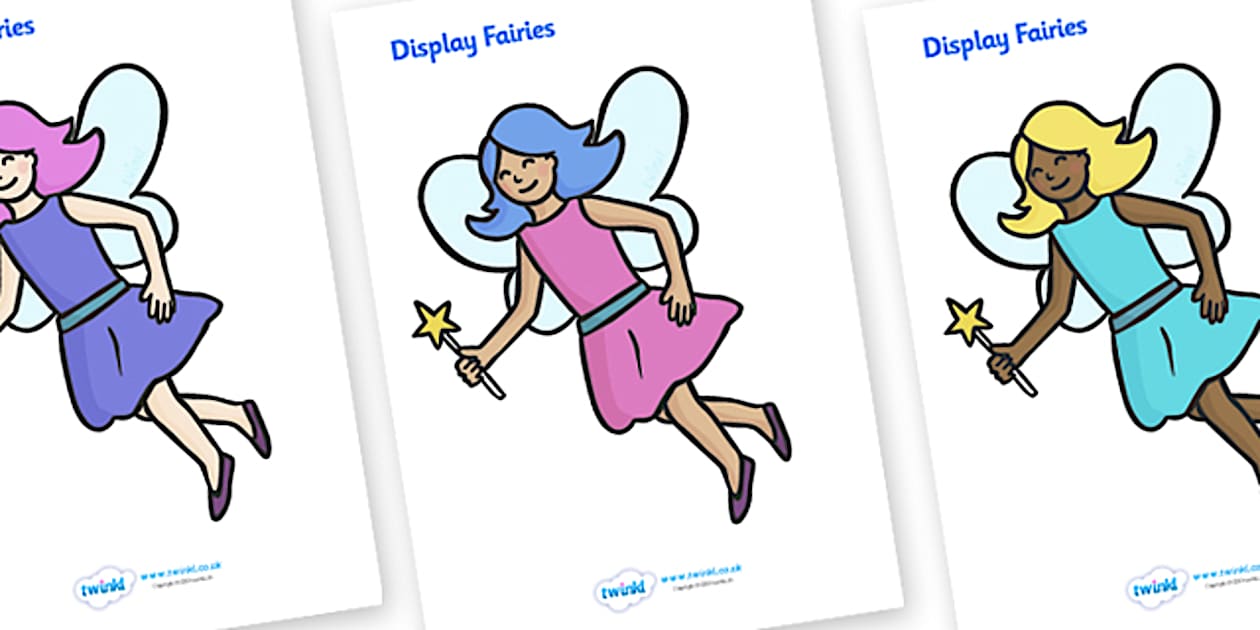 Fairy Display Posters (teacher made) - Twinkl