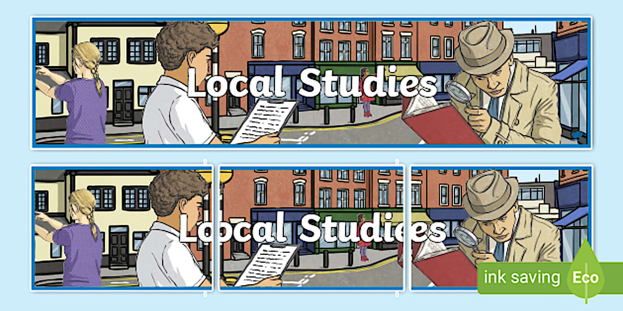 Local Studies Banner (profesor hizo) - Twinkl