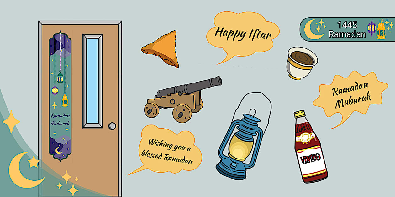 Ramadan Door Display Pack (teacher made) - Twinkl