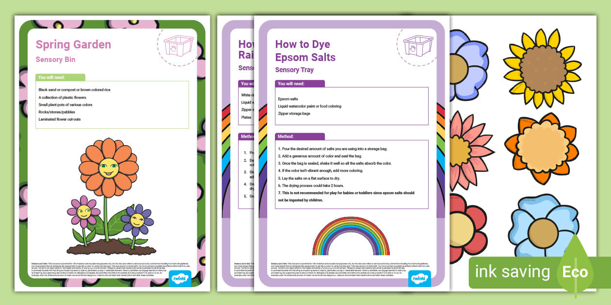 Spring Sensory Bin | Special Ed Resource | Twinkl USA