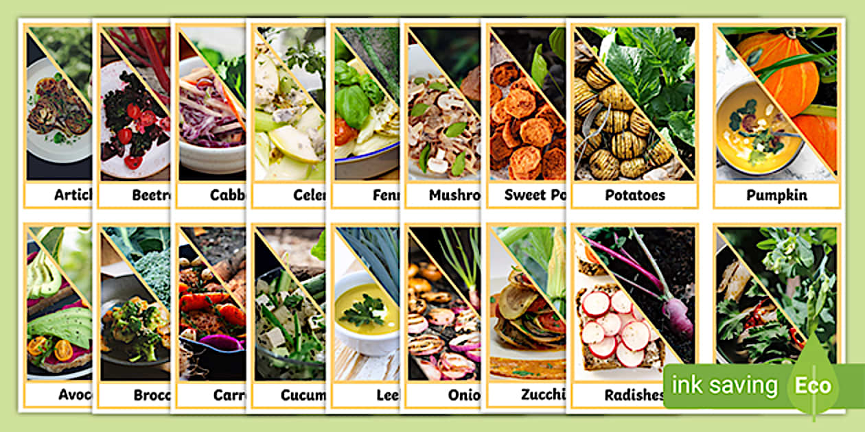 School Garden Vegetables Display Photos