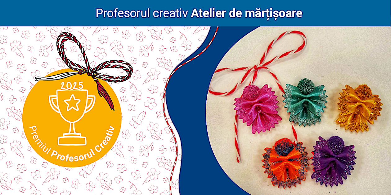 FREE! - Îngerași din paste – Atelier de mărțișoare 2025