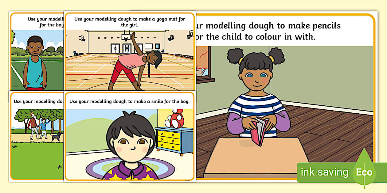 Are You Okay? Modelling Dough Mats (teacher made) - Twinkl