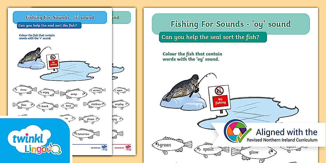 Phase 3b Fishing For Sounds (teacher made) - Twinkl