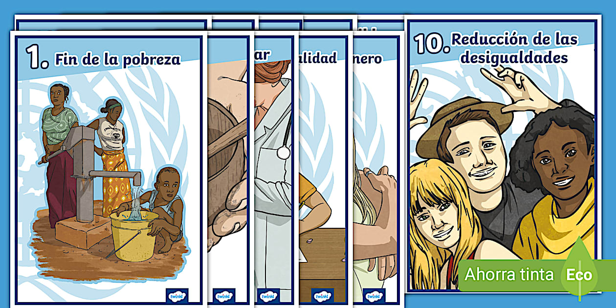 Pósters: 17 ODS - Agenda 2030