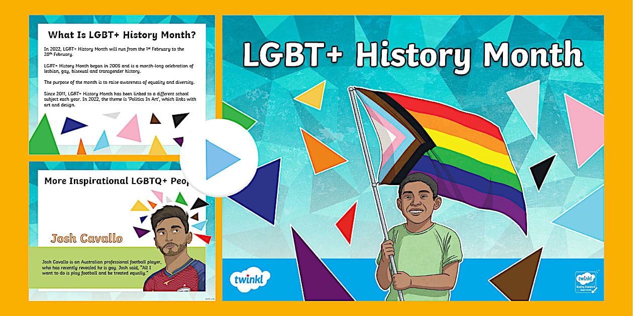 SEND LGBT+ History Month Information PowerPoint - Twinkl