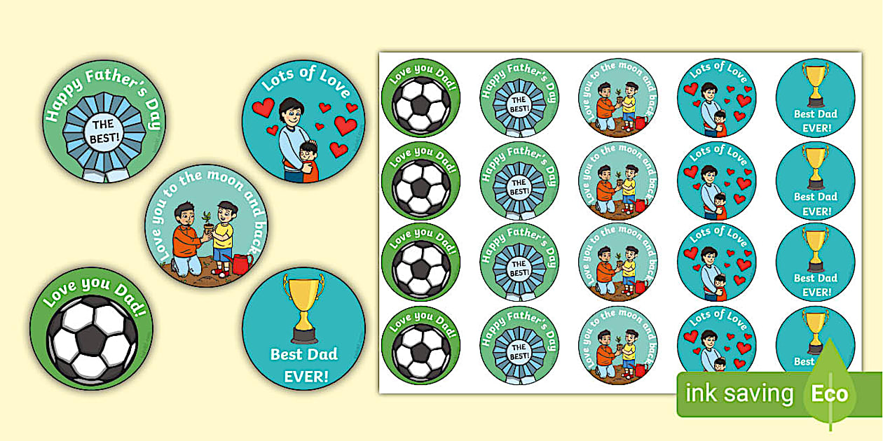Father's Day Stickers - Twinkl - Events - Father's Day