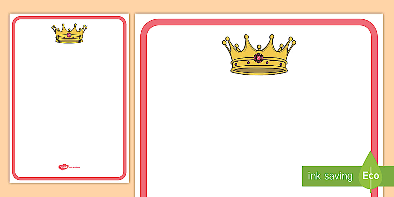 Princess Theme Birthday Party Editable Poster - Twinkl