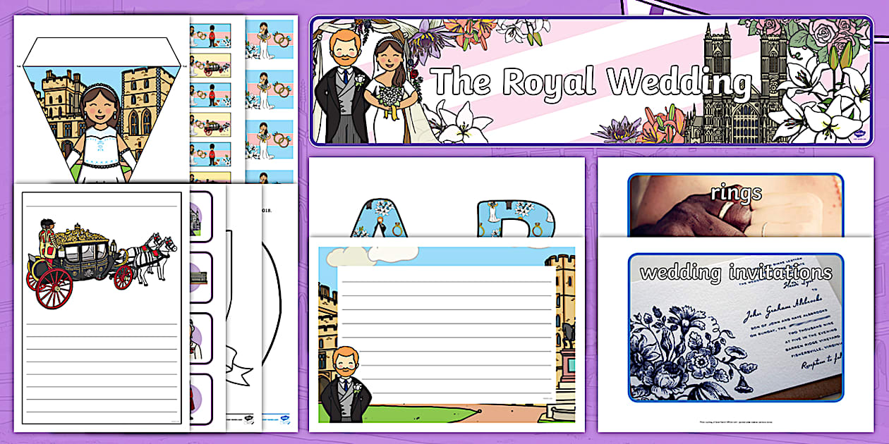 👉 EYFS/KS1 The Royal Wedding 2018 Discover and Learn Display Pack