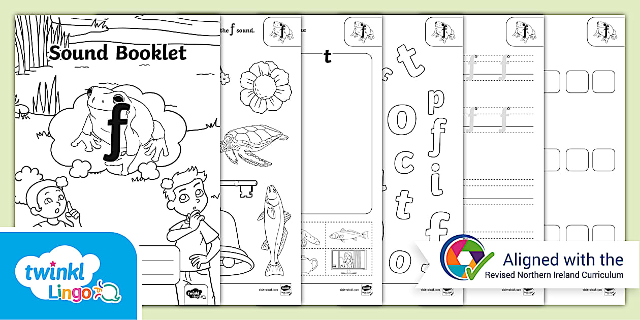 f Initial Letter Activity Book (Teacher-Made) - Twinkl