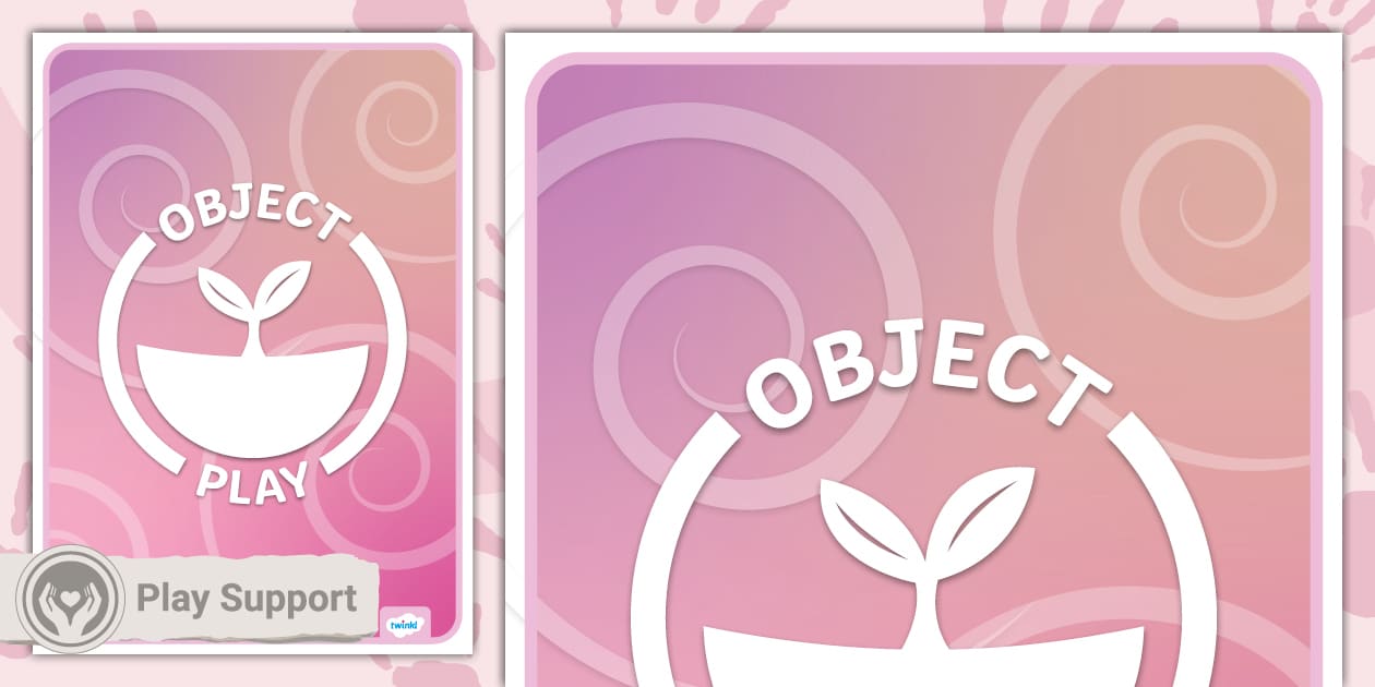 Object Play Icon Display Poster (teacher made) - Twinkl
