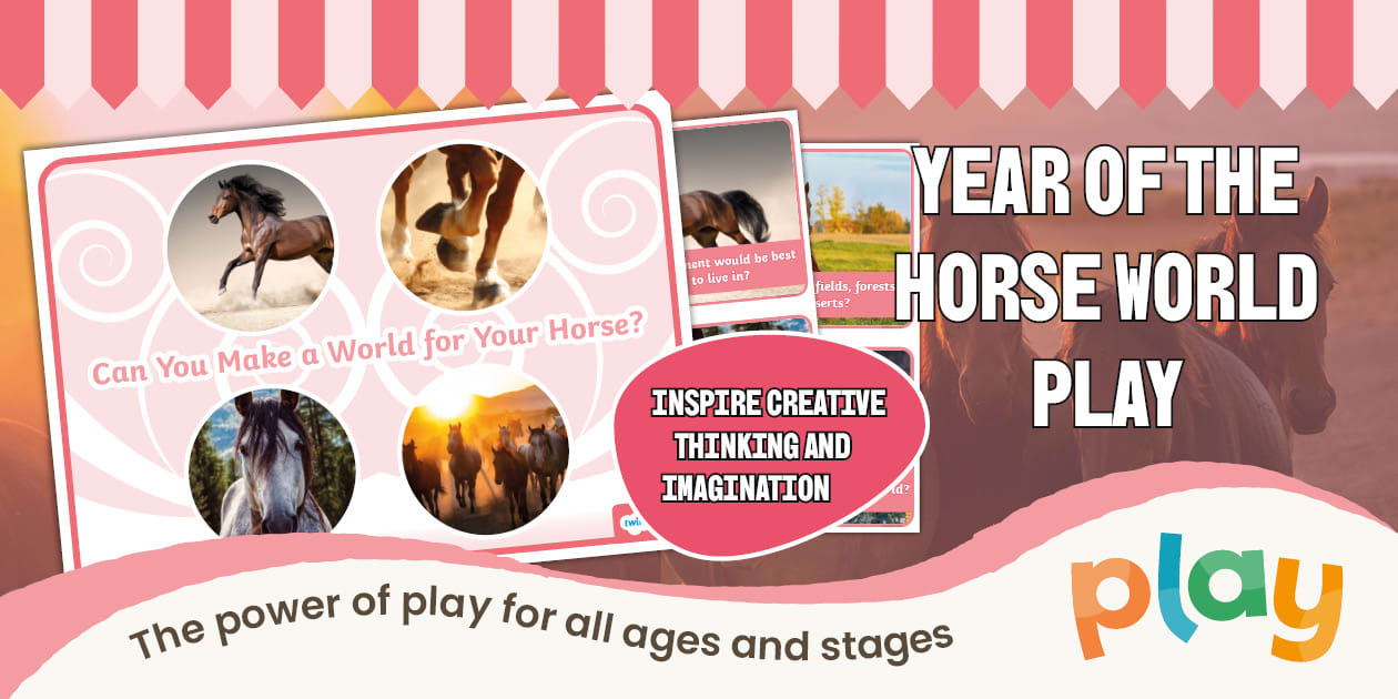 Year of the Horse World Play Challenge Cards