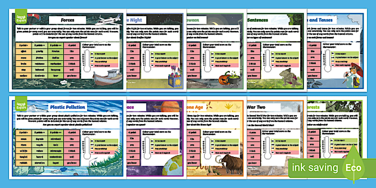 KS2 Speak Like an Expert Bumper Activity Pack - Twinkl