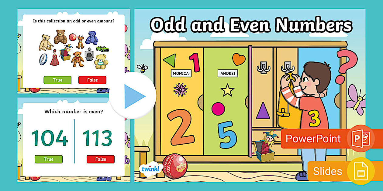 Year 3 Odd and Even Numbers Warm-Up PowerPoint - Twinkl