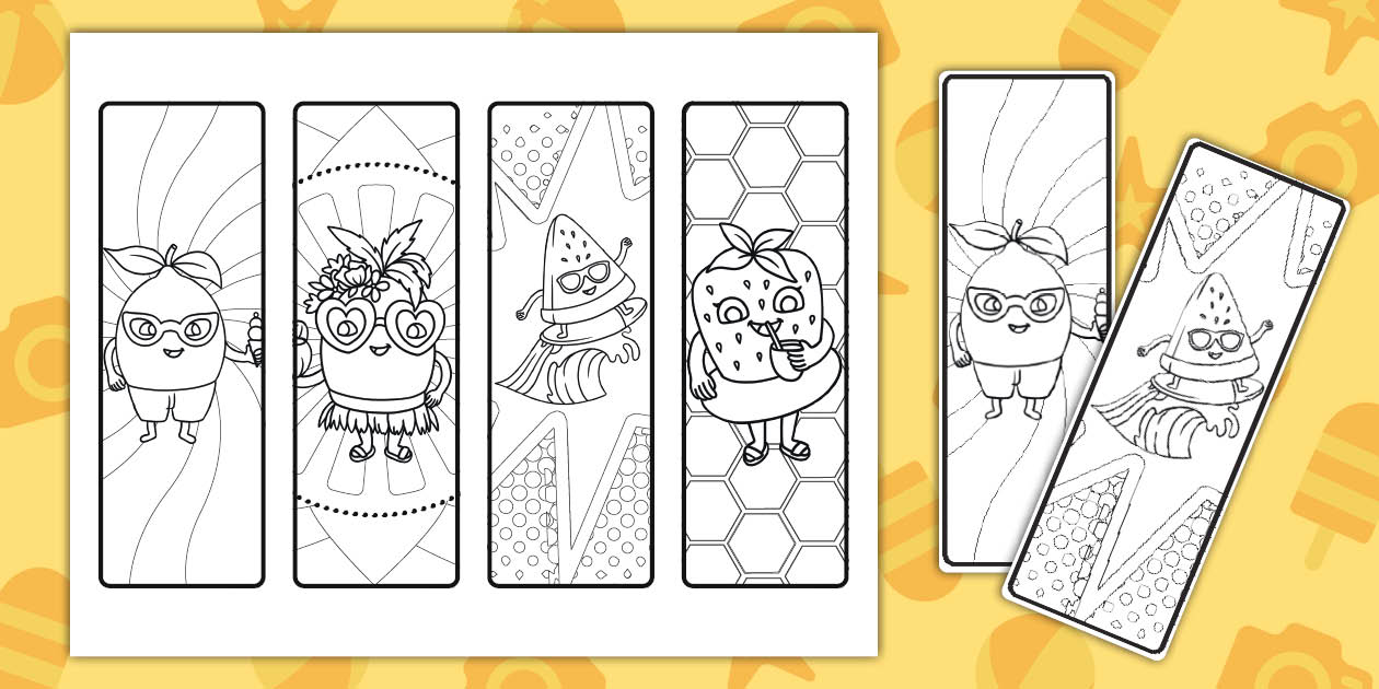 Summer Vacation Bookmarks (teacher made) - Twinkl