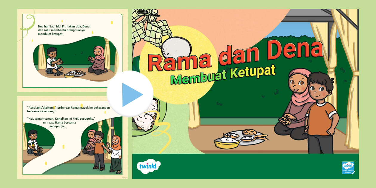 Cerita Anak tentang Idul Fitri Cerpen Idul Fitri Rama & Dena