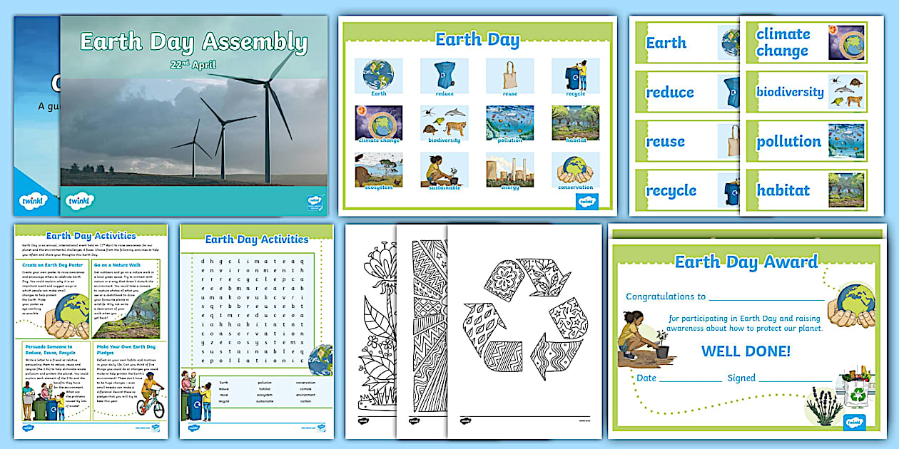 Earth Day KS2 Resource Pack (teacher made) - Twinkl
