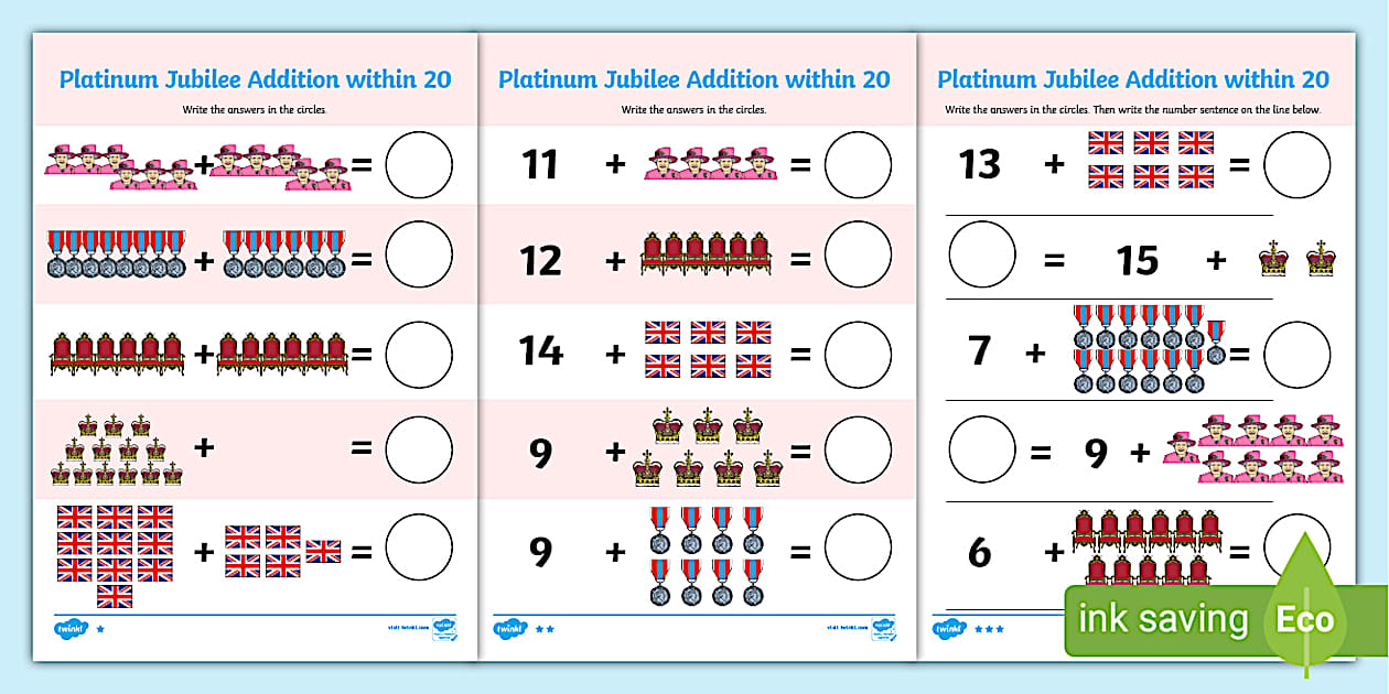 Lower Ability Platinum Jubilee Addition Within 20 Differentiated Activity