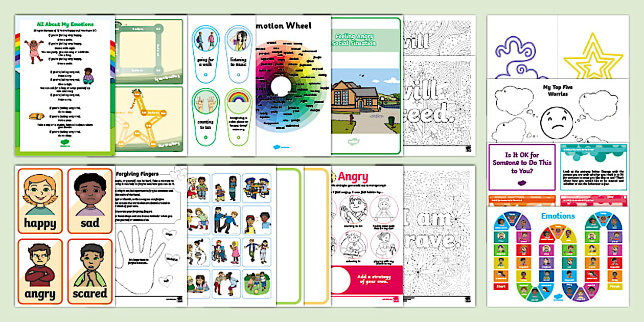 Wales Teaching Assistants: Emotional Wellbeing Pack - Twinkl