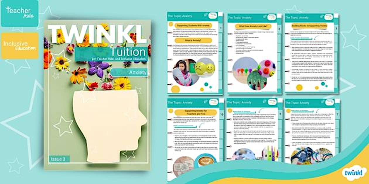 Twinkl Tuition - Anxiety Brochure (teacher made) - Twinkl