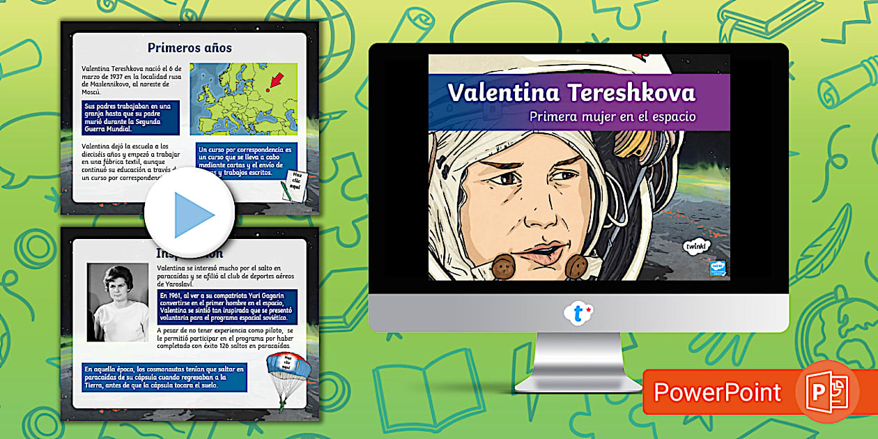 Presentación: Valentina Tereshkova - Primera mujer en el espacio