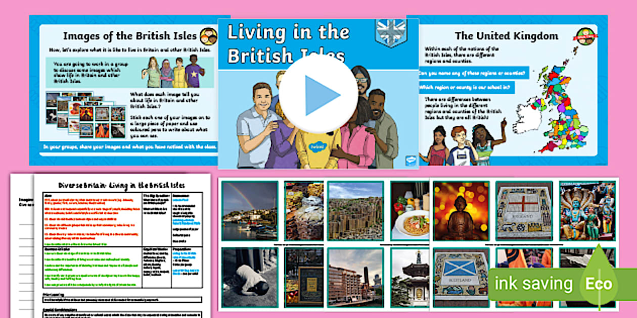 PSHE: LKS2 Diverse Britain - Lesson Pack 1 - Twinkl