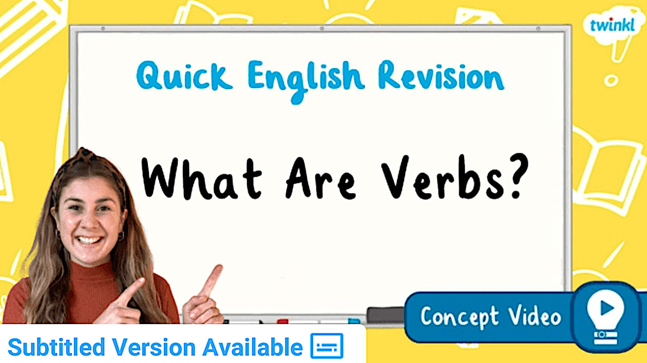 What Are Verbs? | KS2 English Concept Video (teacher made)
