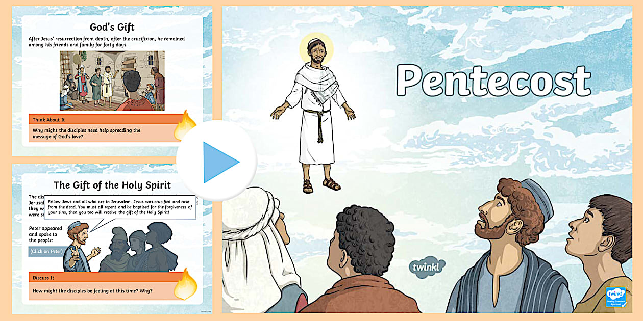 Pentecost PowerPoint - Twinkl Teaching Resource - Twinkl
