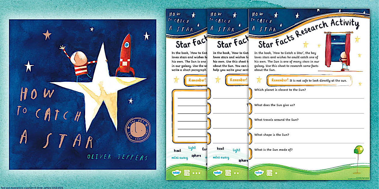 FREE! - How to Catch a Star: My Star Facts Research Activity