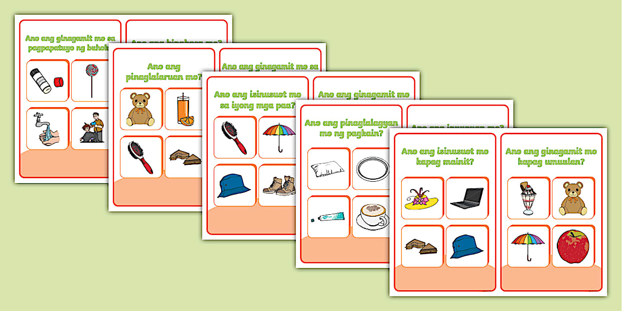 Ano: Question Cards 2 | Kinder - Grade 1 | Twinkl PH