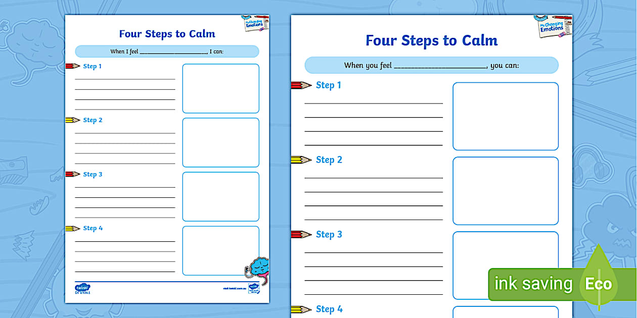Calm Procedure Activity for Children | F-2 | Teacher-Made