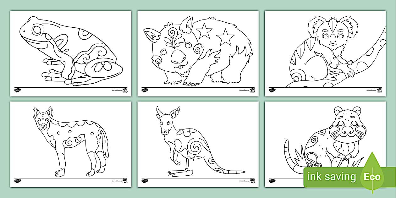 EYLF Mindfulness Australian Animals (teacher made) - Twinkl