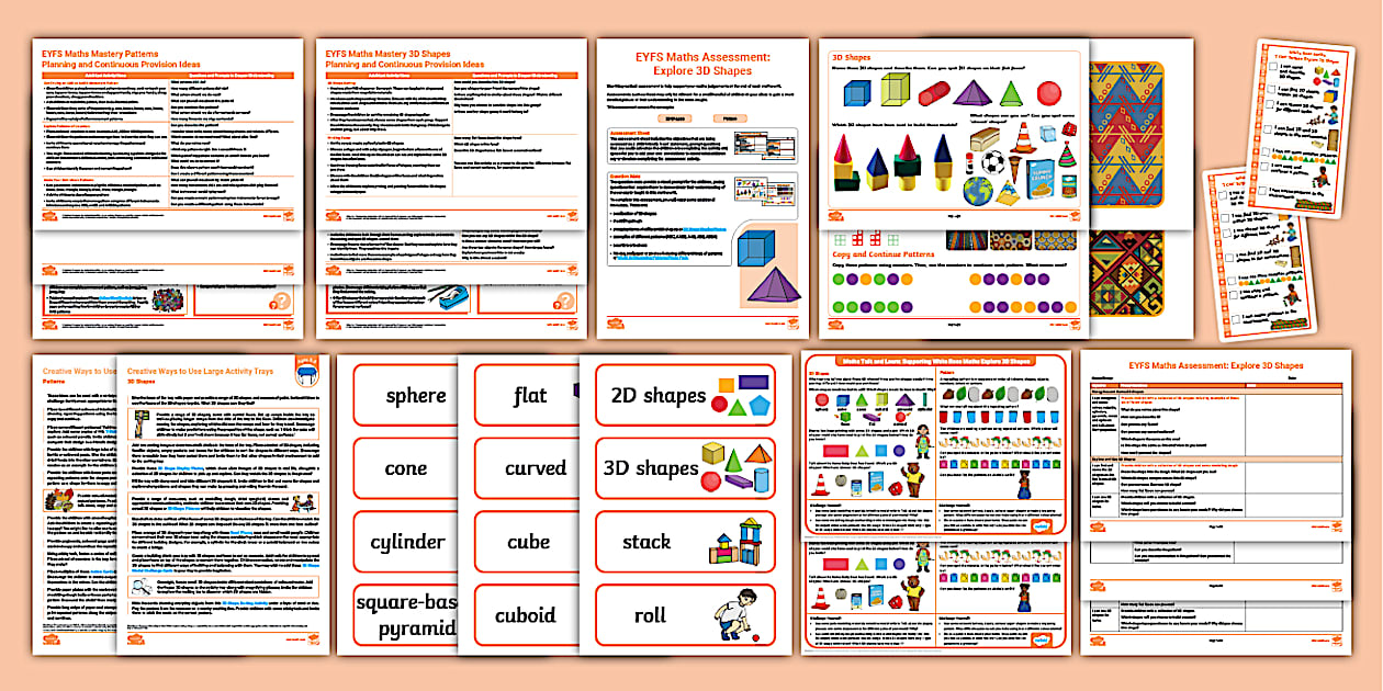 Maths Planning Pack to Support White Rose: Explore 3D Shapes Maths Planning Pack to Support White Rose: Explore 3D Shapes