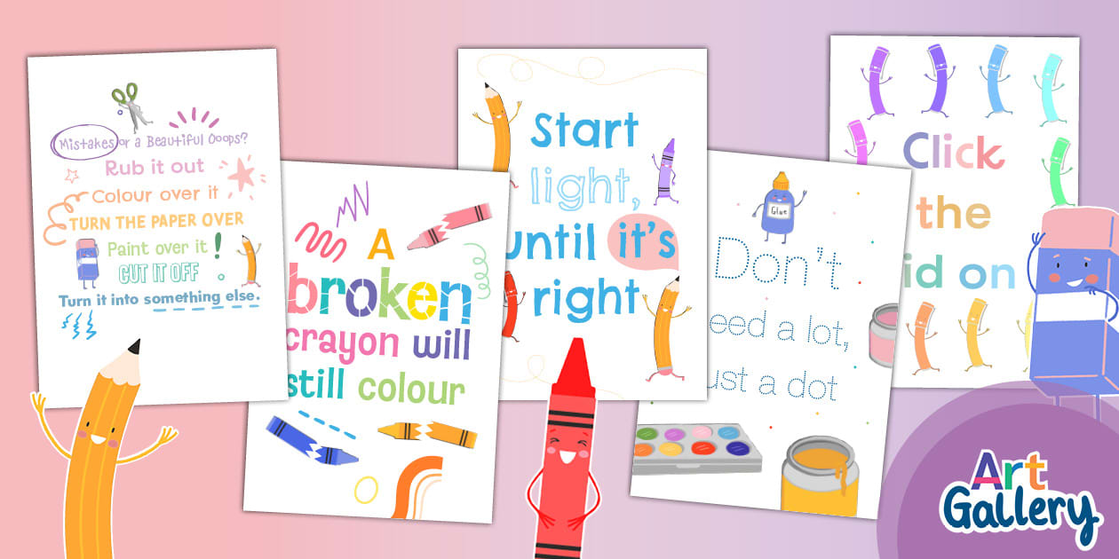 It's Ok to Make Mistakes Posters (teacher made) - Twinkl