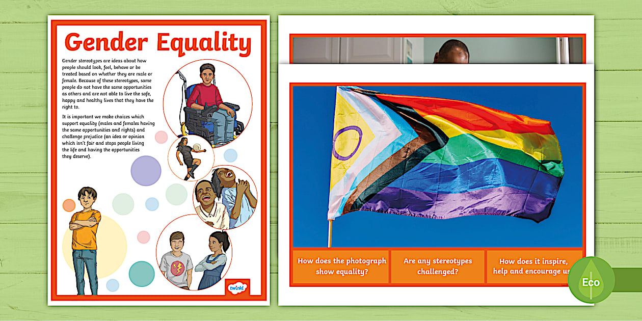 Gender Equality Poster & Photo Pack | Pink Shirt Day Images