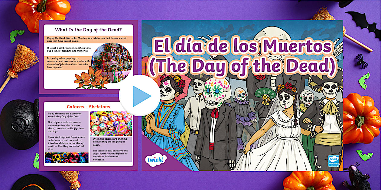 Day of the Dead Informational PowerPoint (teacher made)