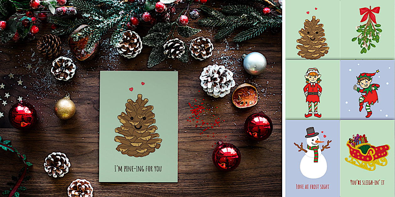 Funny Christmas Cards | Twinkl Party (teacher made) - Twinkl