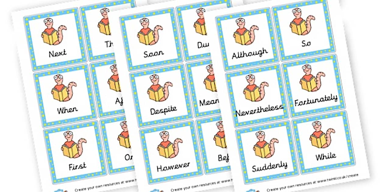 Sentence Openers flashcards (teacher made) - Twinkl