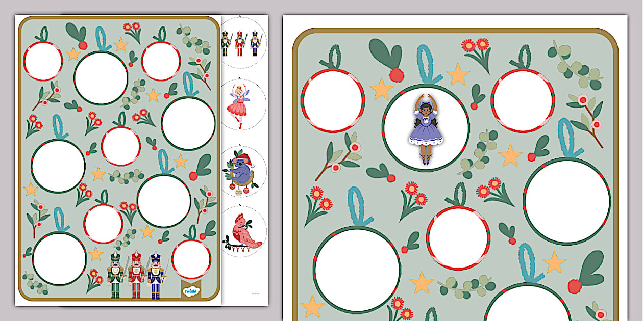 Nutcracker Christmas Reward Chart (teacher made) - Twinkl