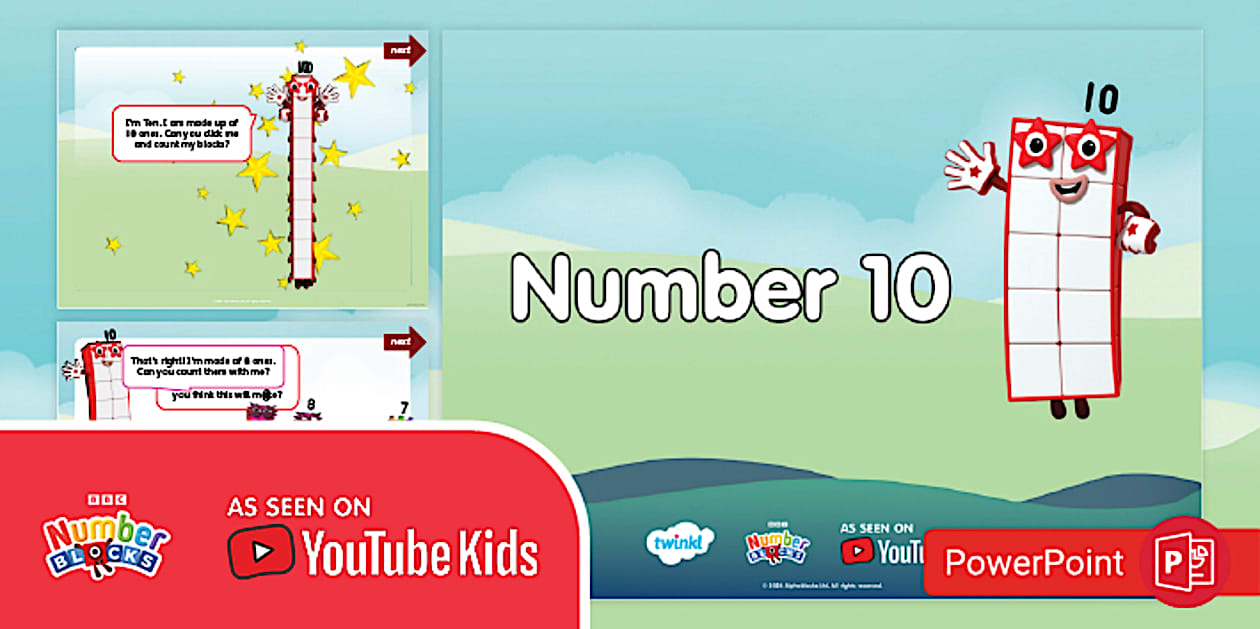 Numberblocks: Perfect Ten PowerPoint (teacher made) - Twinkl