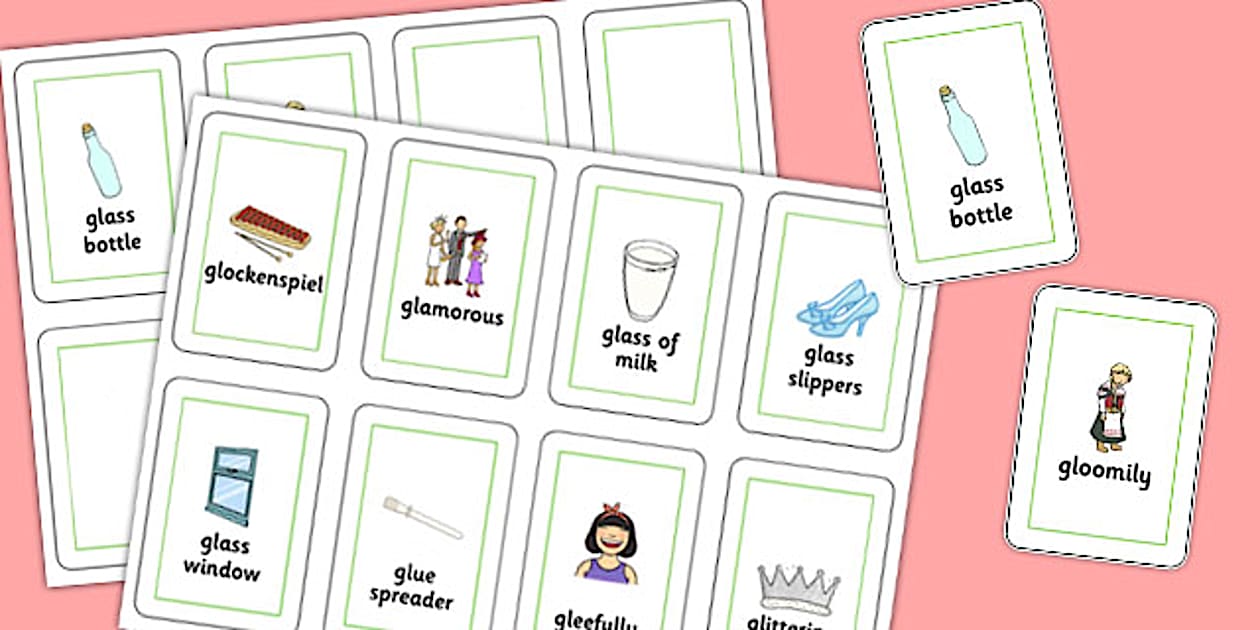 3 Syllable GL Flash Cards (teacher made) - Twinkl
