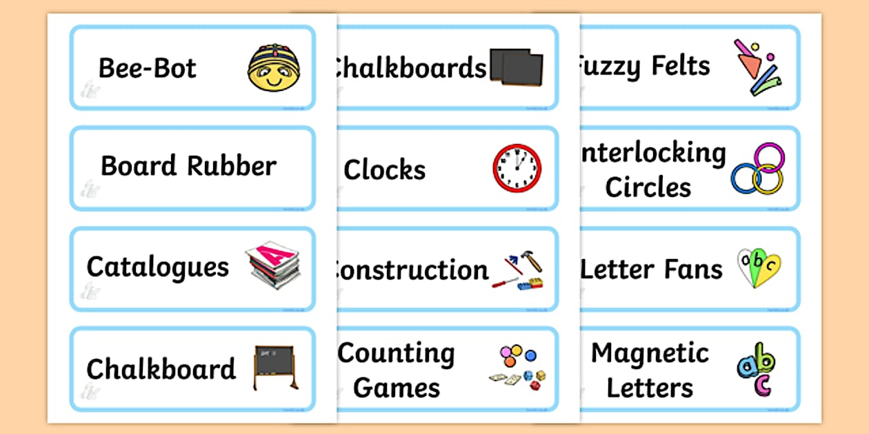 Crystals Themed Editable Additional Classroom Resource Labels