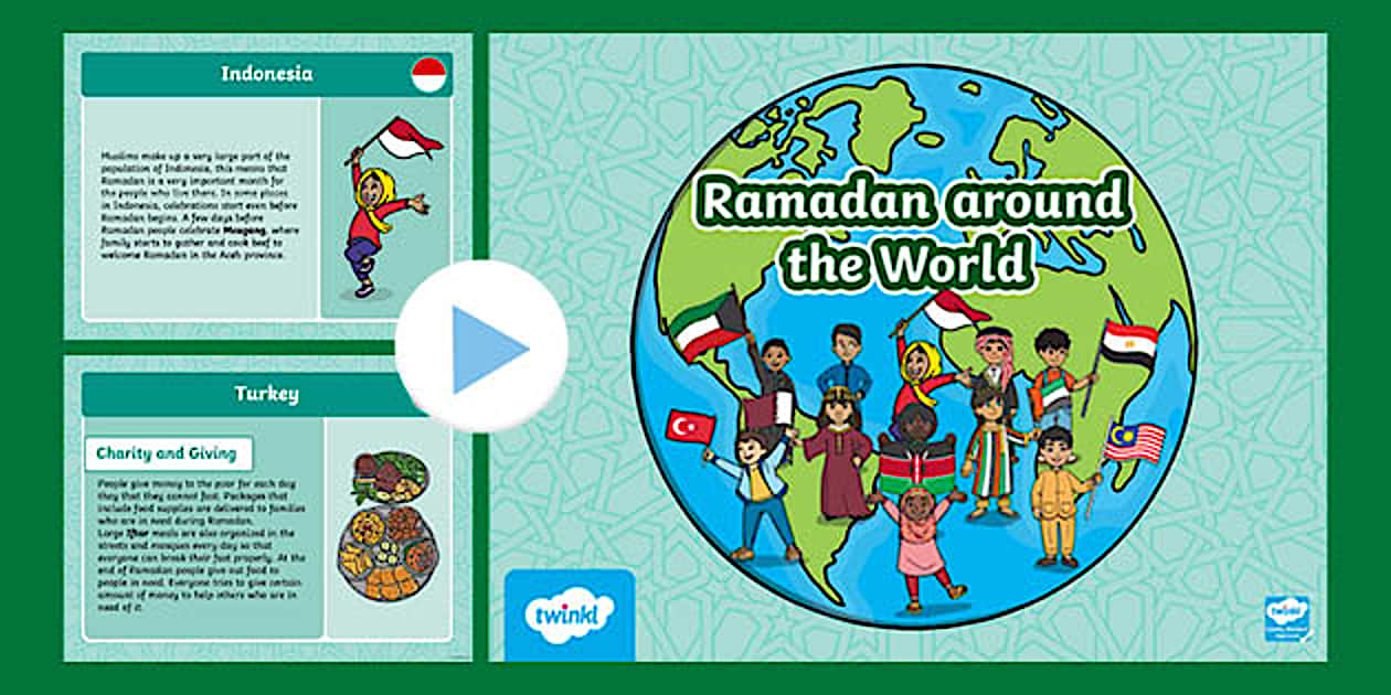 Ramadan Around the World PowerPoint (teacher made) - Twinkl