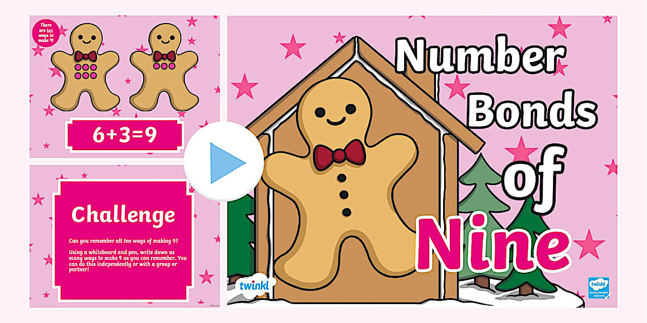 Number Bonds Of 9 PowerPoint (teacher made) - Twinkl