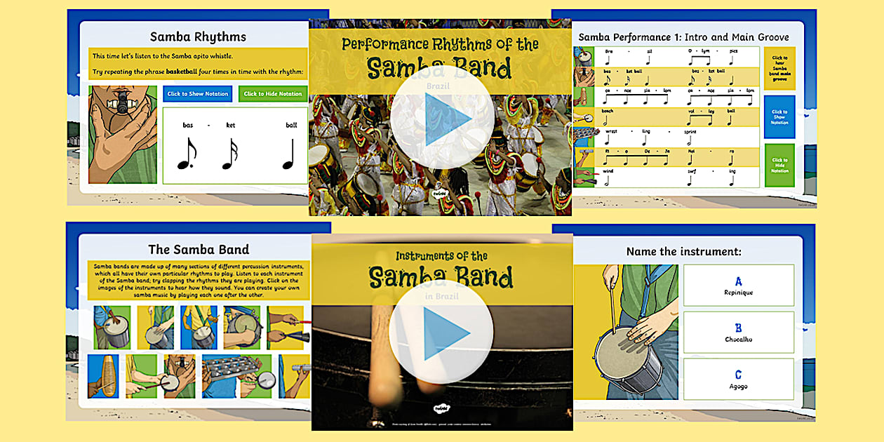 Samba Activity Pack (teacher made) - Twinkl
